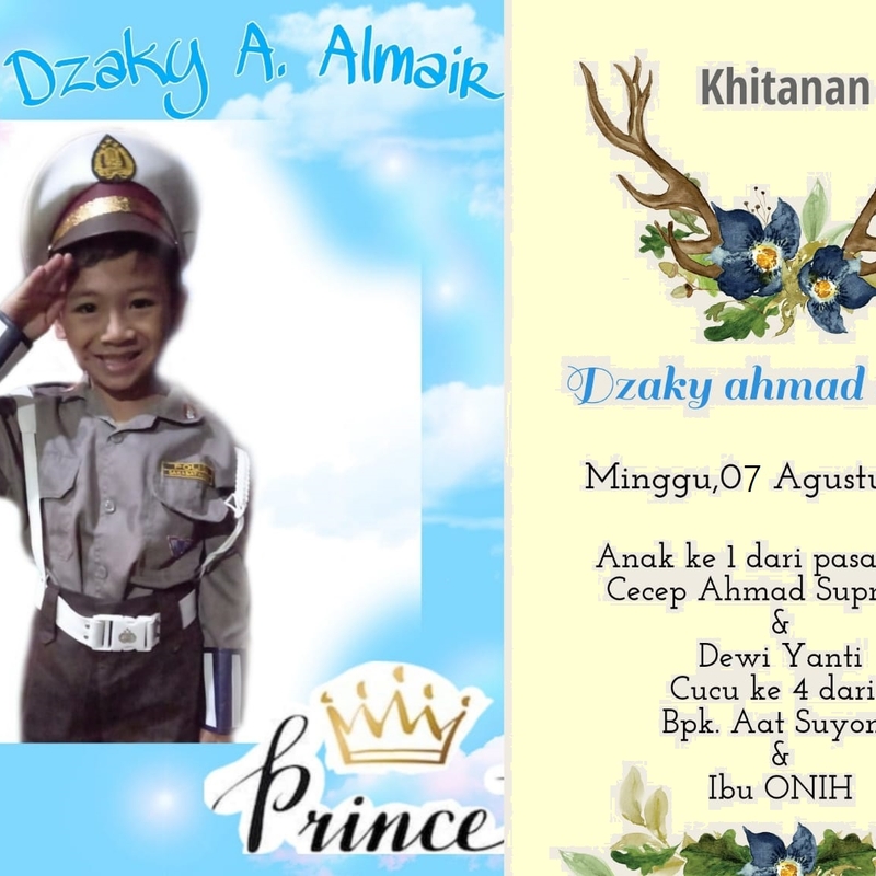 Website Khitan Dzaky Ahmad Almair